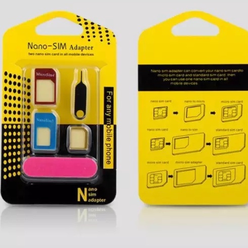 Sim Card Converter Nano Micro Standard | Shopee Malaysia