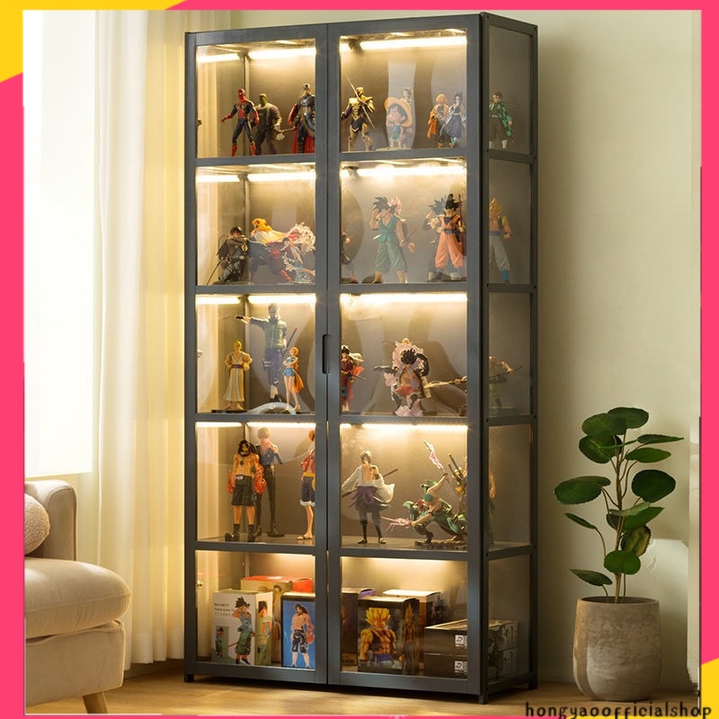 Hand made display cabinet acrylic transparent imitation glass cosmetics ...