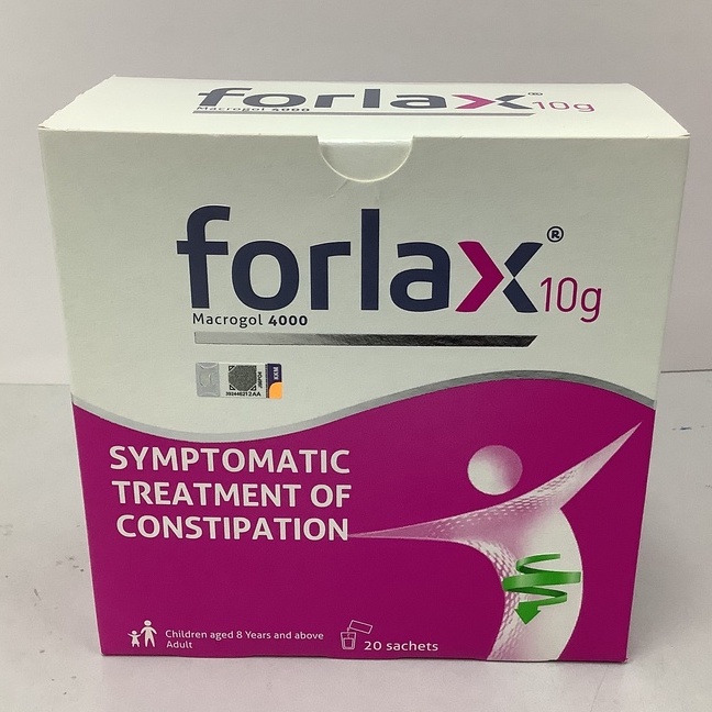 Forlax 10g Macrogol 4000 (10g x 20 sachets) | Shopee Malaysia
