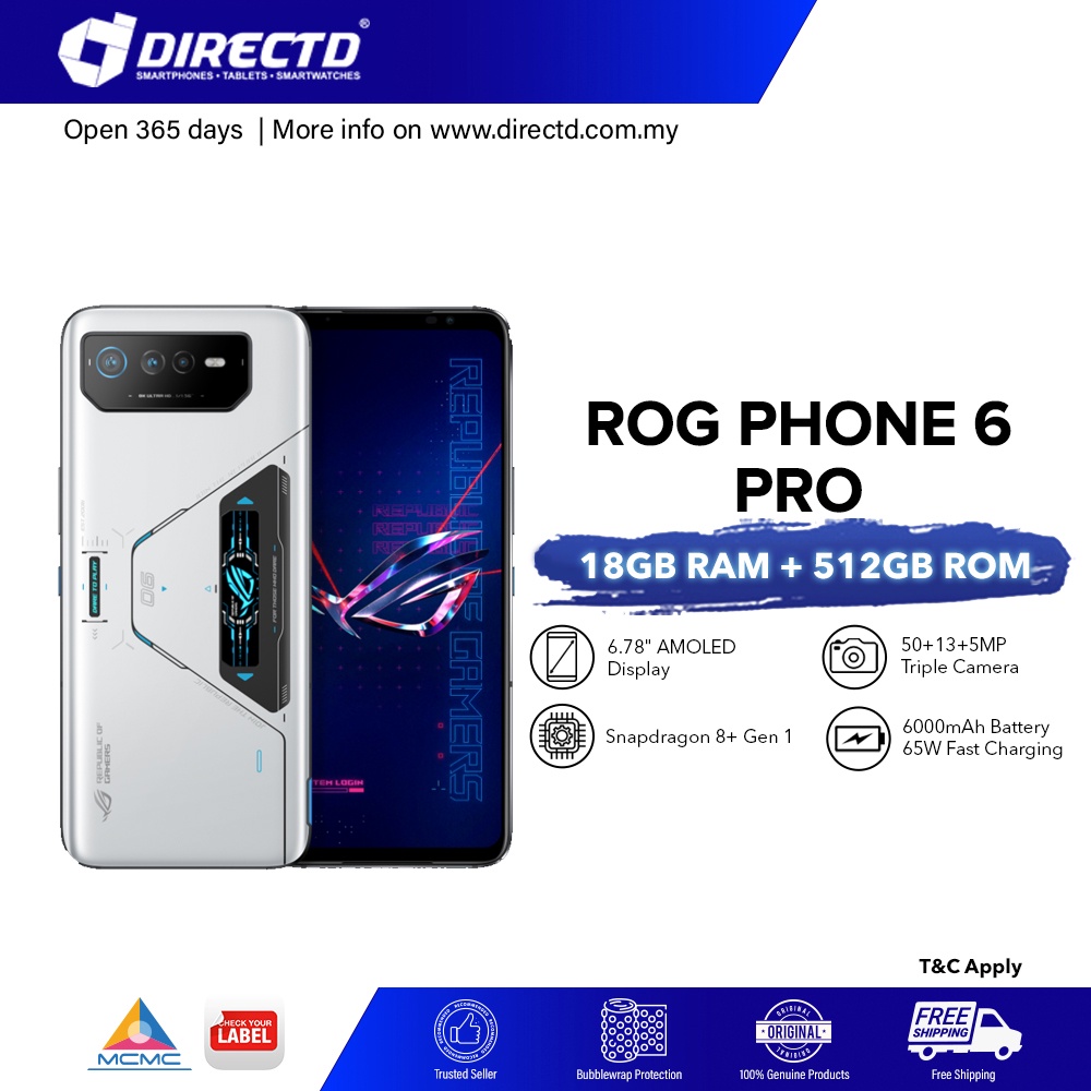 Asus ROG Phone 6 Pro Price in Malaysia & Specs - RM4999 | TechNave