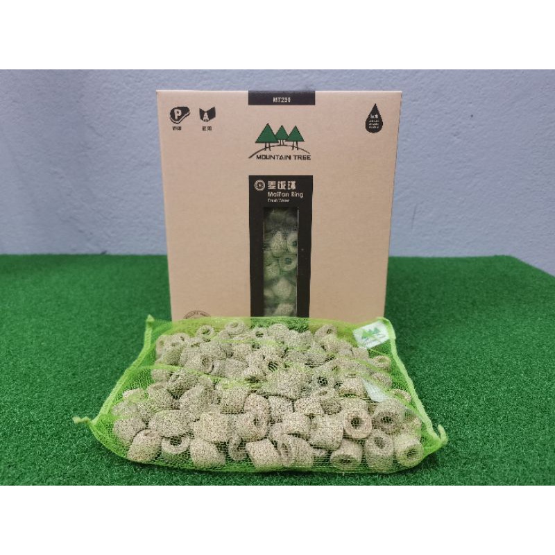 Mountain Tree Maifan Ring 500g 1L(Loose). High Porosity Bio Media. Pond ...