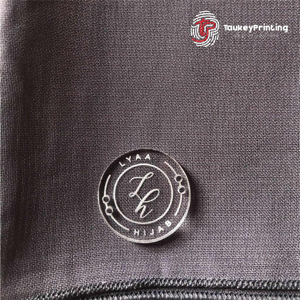 LABEL TAG TUDUNG/HIJAB ACRYLIC CUSTOM | Shopee Malaysia