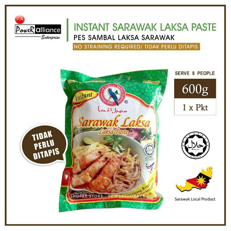 Serawak Laksa Instant (Laksa paste) | Shopee Malaysia