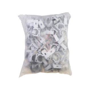 1" inch 25mm or 3/4" 20mm PVC Conduit Clips/ Saddle Clips | Shopee Malaysia