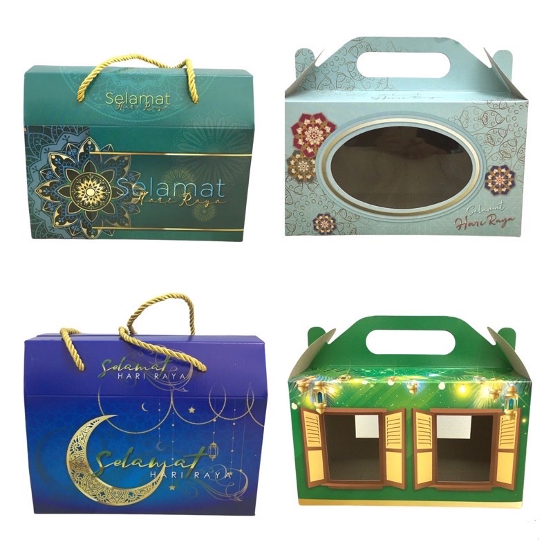 Hari Raya Box 1pc, Hari Raya Box 2022 , Gift Box , Kotak Hari Raya ...