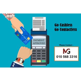 AMBANK merchant terminal. CREDIT CARD MACHINE . CARD MERCHANT . ALL IN ...