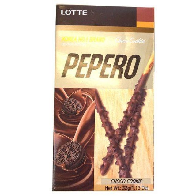 Lotte Pepero Chocolate Cookies Big Pack 256G | Shopee Malaysia