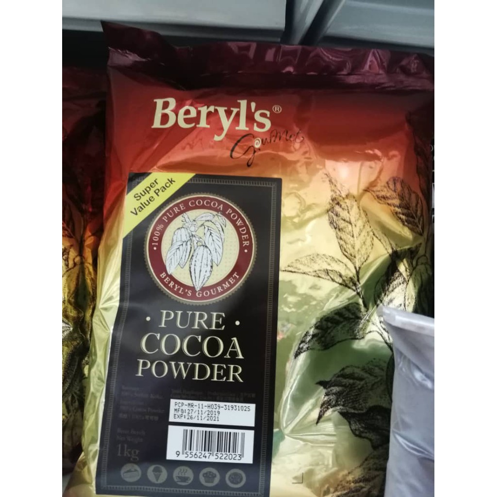 BERYLs PURE COCOA POWDER(PREMIUM) 1KG X 2PKT | Shopee Malaysia