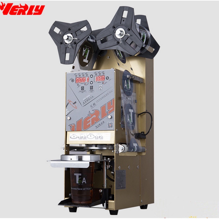 Verly Automatic Cup Sealing Machine Milk Tea Sealing Machine YW-890 ...