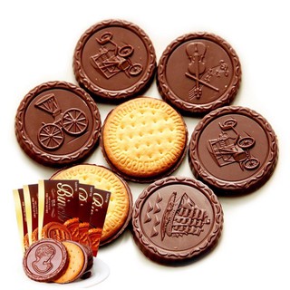 Korea Lotte Binch Chocolate Biscuit 12pcs 韩国乐天宾驰巧克力夹心饼干 102g | Shopee ...