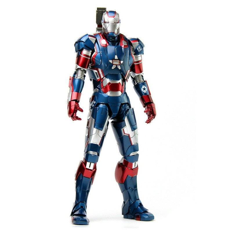 Marvel 1/6 Iron Man Iron Patriot Action Figure war machine | Shopee ...