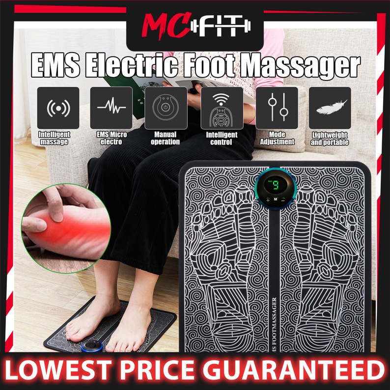 Mcfit Ems Foot Massage Pad Feet Simulator Patch Koyok Detox Buang 0407