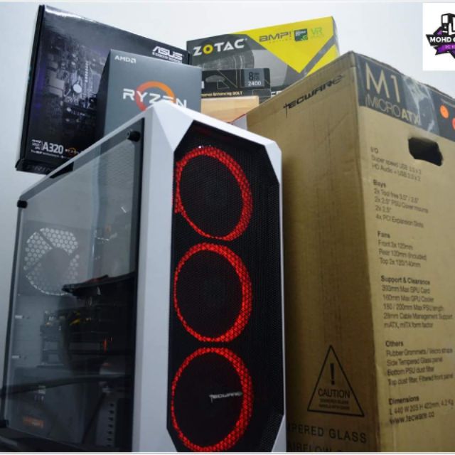 Tecware m1 gaming pc | Shopee Malaysia