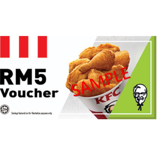 KFC RM50 CASH VOUCHER (RM5 X 10 Pieces) | Shopee Malaysia