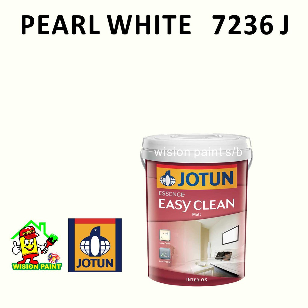7236 J (CHI) P.WHITE ( 5L ) JOTUN ESSENCE EASY CLEAN INTERIOR MATT ...