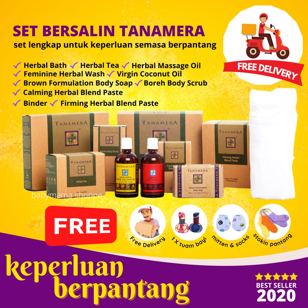 [EXPIRED 2025] TANAMERA POSNATAL CARE SET UNTUK KEGUNAAN SELEPAS ...