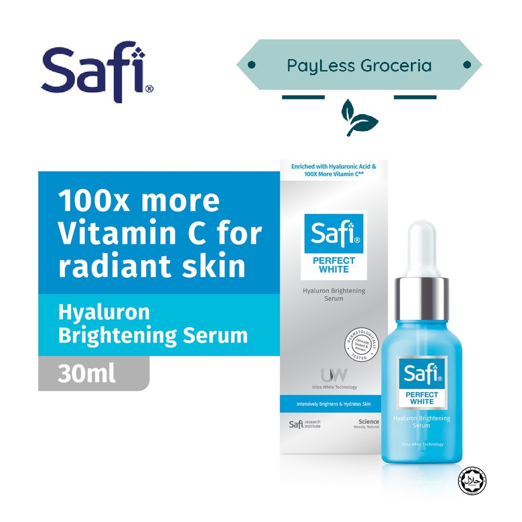 Safi Perfect White Hyaluron Brightening Serum 30ml | Shopee Malaysia