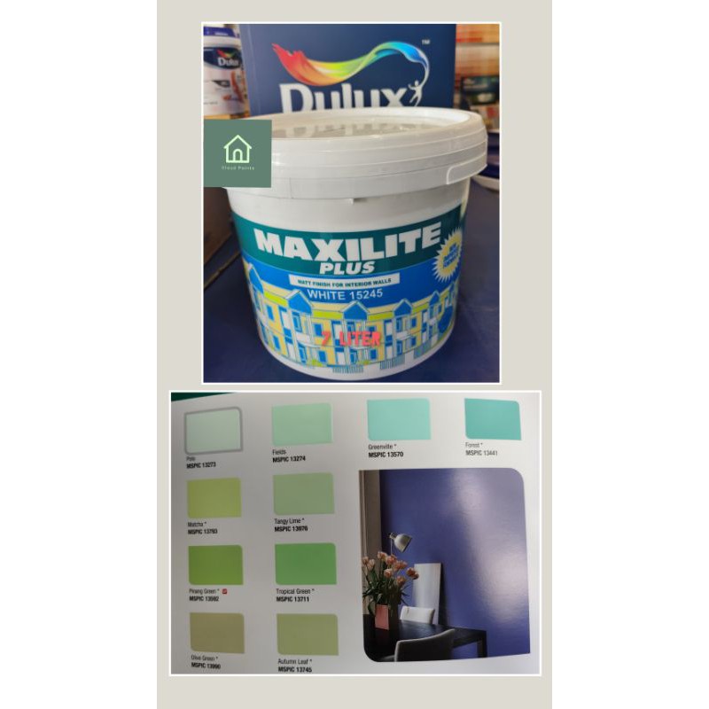 Dulux Maxilite Plus Emulsion Paint (Cat Dalam & Ceiling) | Shopee Malaysia
