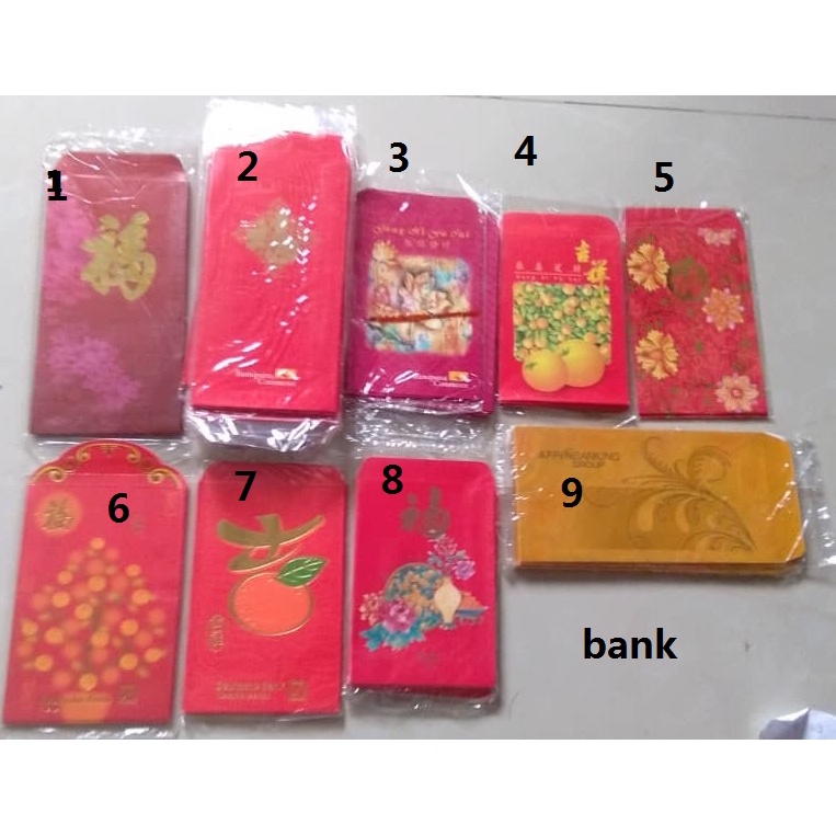CNY red packets / angpau / angpao / angpow (1)(clearance)现货 Angpao ...