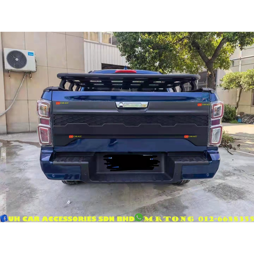 Isuzu Dmax D-max 2021 2022 Rear Tailgate Protector Cover Panel Garnish ...