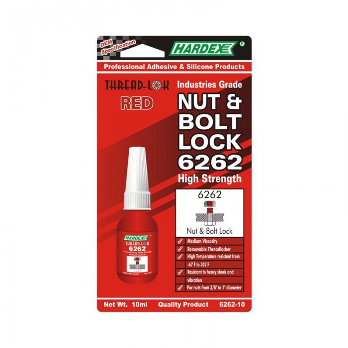 HARDEX NUT AND BOLT THREAD LOCK 10ML/ Glue Screw/ Thread Locking ...