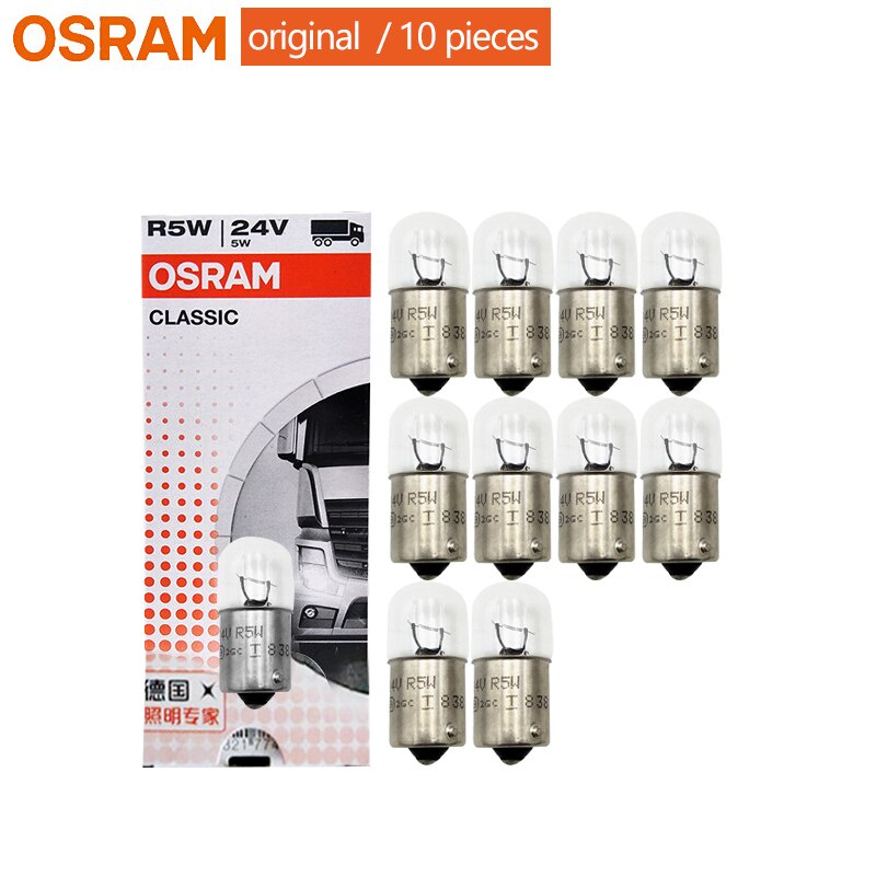 OSRAM 10W 24V R10W 5637 Truck Standard Car Parking Light Position Lamps ...