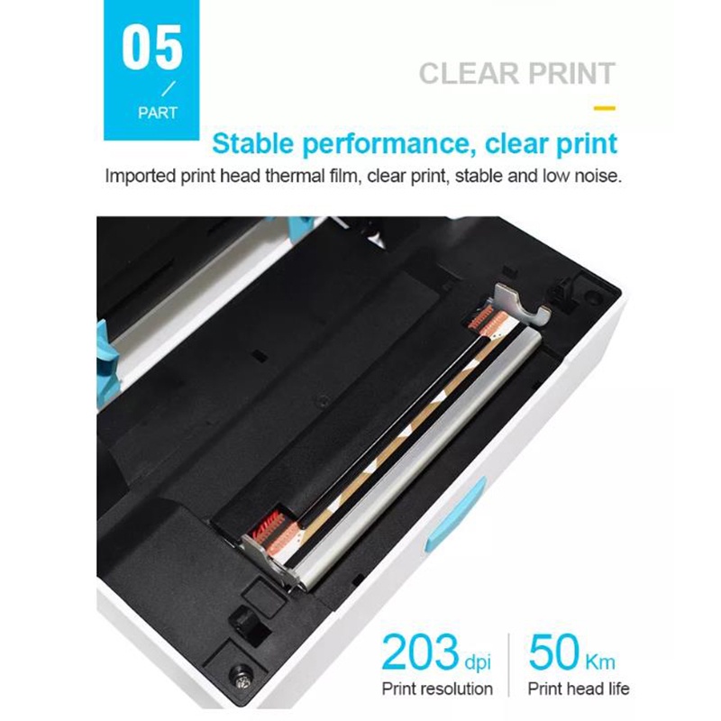 Xprinter Sticker Label Printer A6 Thermal Printer Wireless Waybill ...