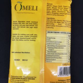 MARJERIN OMELI mengandungi omega 3 1KG | Shopee Malaysia