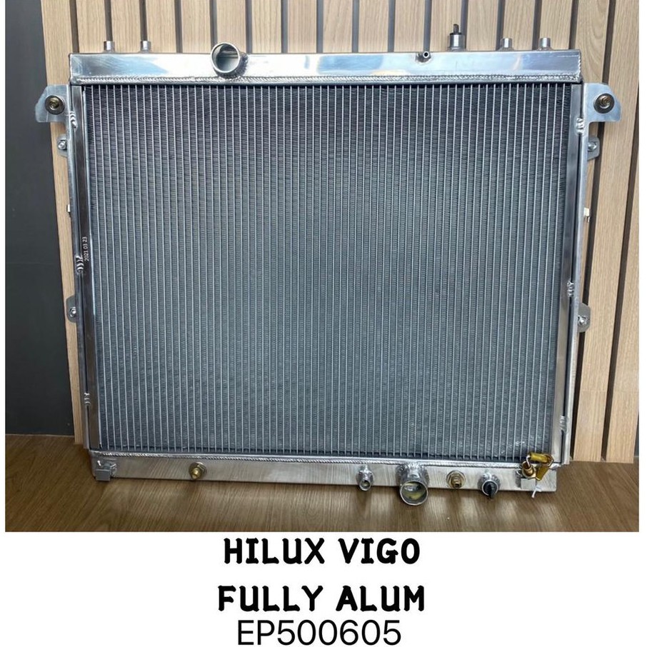 TOYOTA HILUX VIGO FULLY ALUMINIUM RADIATOR | Shopee Malaysia