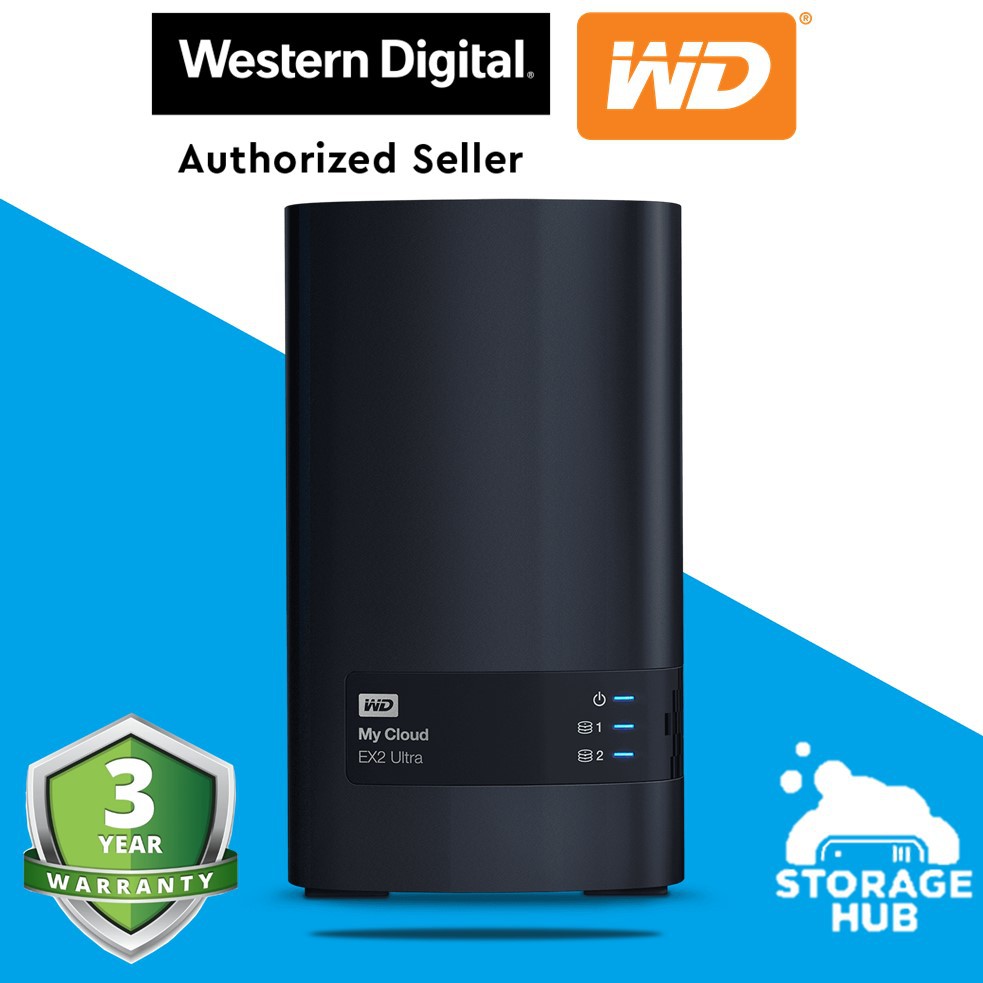 Western Digital WD My Cloud EX2 Ultra 4TB/8TB/12TB/20TB Expert Series ...