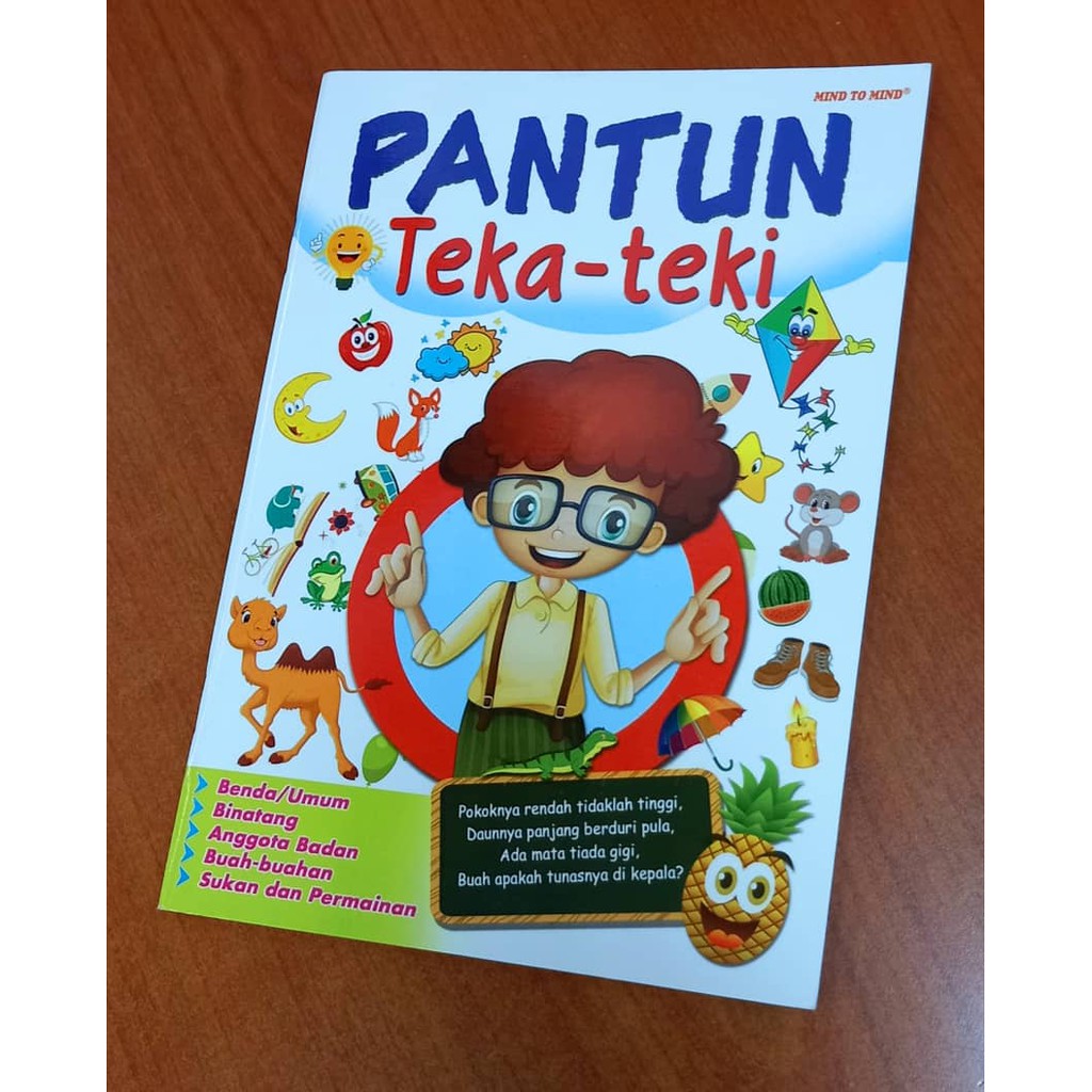 Buku Pantun Teka Teki Kumpulan Contoh Pantun Dalam Berbagai Tema - Riset Buku Pantun Teka Teki Kumpulan Contoh Pantun Dalam Berbagai Tema - Riset