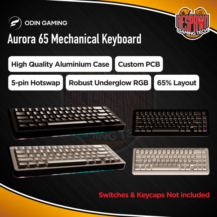 Odin Gaming Aurora 65 Mechanical Keyboard | Shopee Malaysia