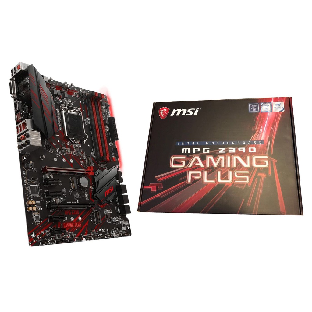 MSI MPG Z390 Gaming Plus LGA 1151 (Intel 8th and 9th Gen) ATX Gaming ...