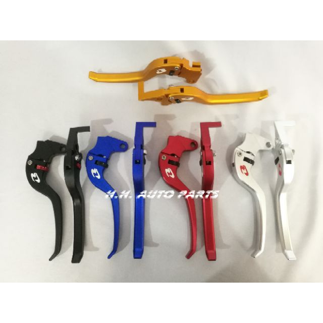 RACING BOY RCB ALLOY BRAKE LEVER SET E+ (Y15 ZR / LC135 LC5S / RS150) | Shopee Malaysia