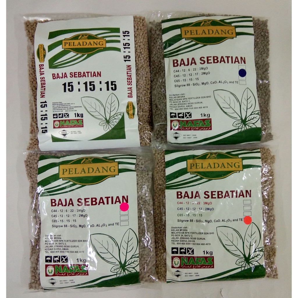 [Peladang/NAFAS] ~ Baja Sebatian (Jenis Berbutir) Untuk Baja Pokok I ...