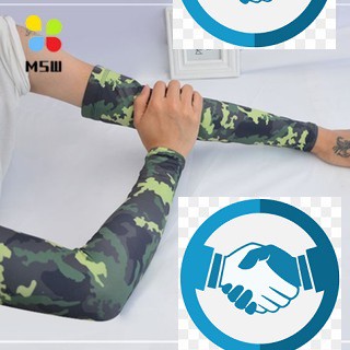 sarung tangan lengan corak askar hutan Perlindungan cahaya UV sukan ...