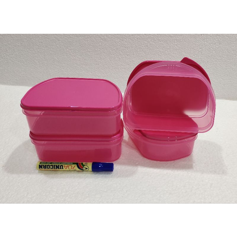 TUPPERWARE | Half Fridge Stackable | 650ml | Pink | Shopee Malaysia