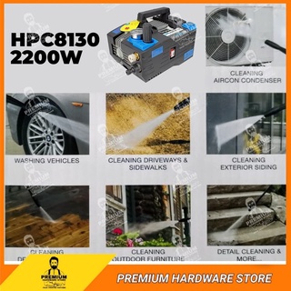 TSUNAMI HPC8130 130Bar 2200W Induction Motor High Pressure Cleaner ...