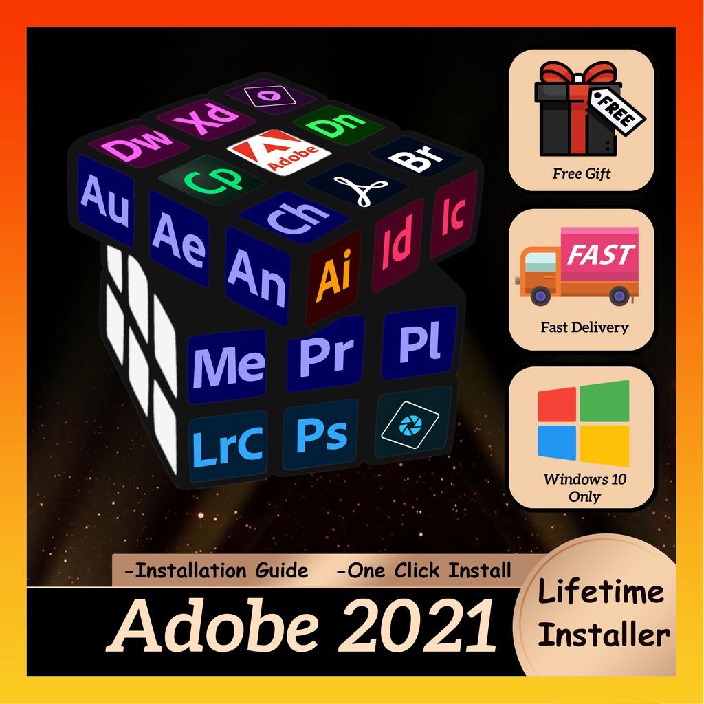 Adobe 2021/2020 Lifetime Collection For Win10 Premiere Pro 2021 ...