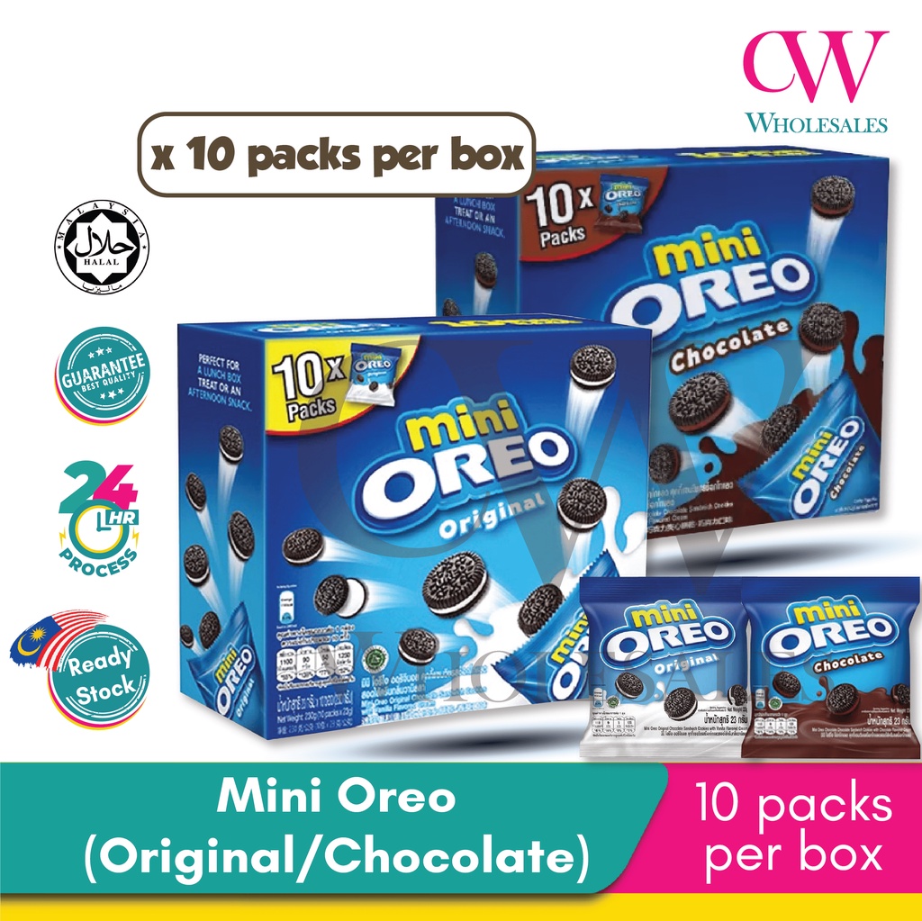 mini oreo biscuits mini biskut oreo mini oreo cookies chocolate cookies ...