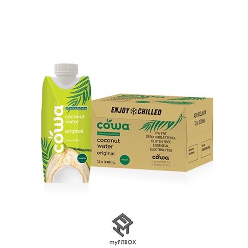 Cowa Coconut Water (12 x 330ml) | Shopee Malaysia