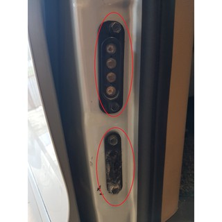 SLIDDING DOOR STOPPER -MALE TYPE (UPPER / LOWER) HYUNDAI STATEX A1 & A2 ...