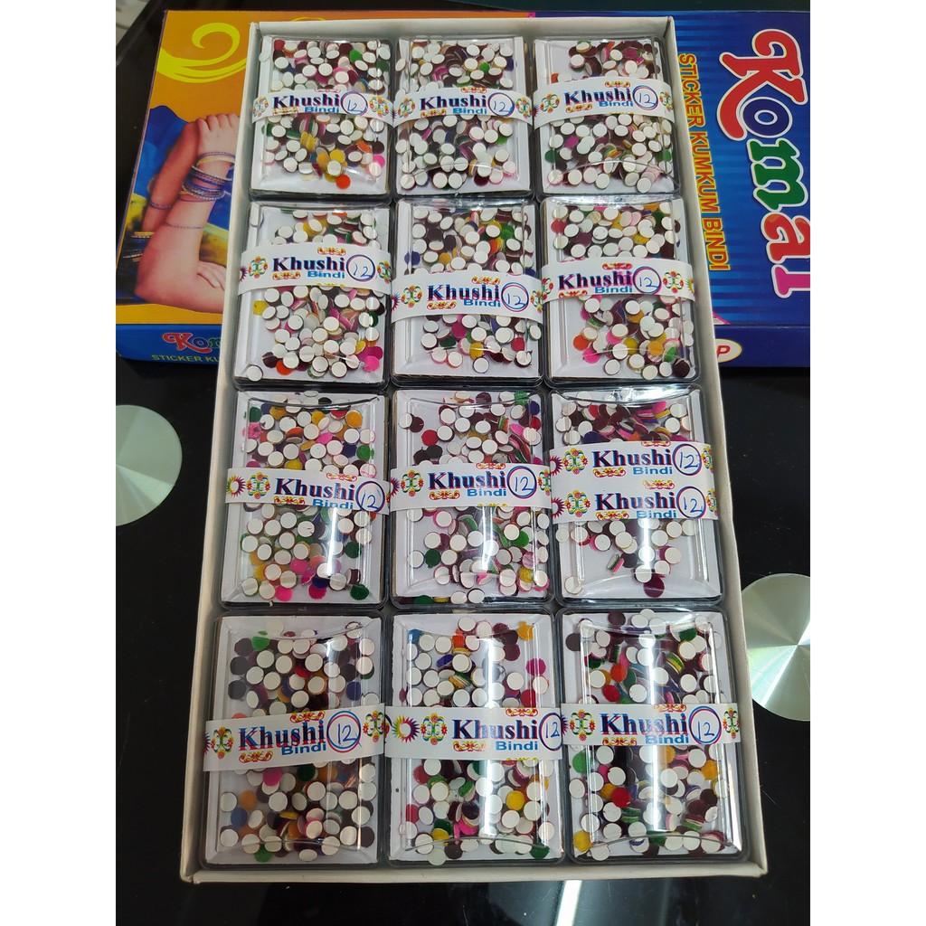Bindi/Sticker Pottu/Pottu/Mangal | Shopee Malaysia