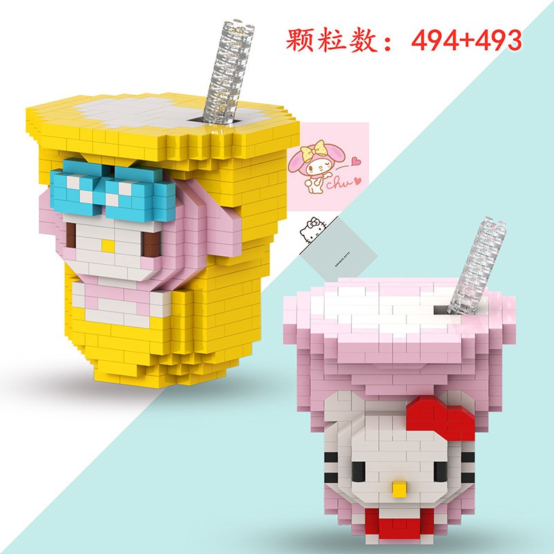 [Malaysia Ready Stock] Cute Disney Nano Blocks Micro Bricks Lego Bubble ...