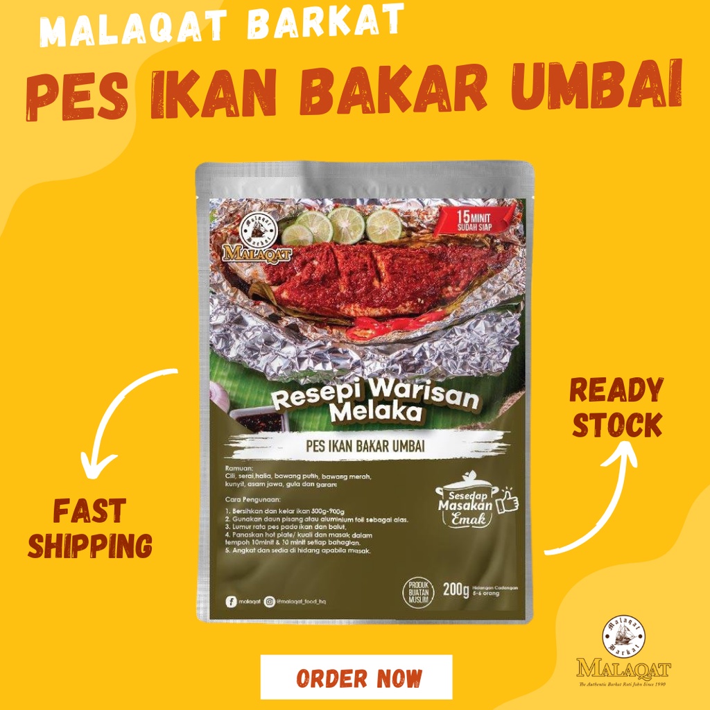 PES IKAN BAKAR UMBAI / PES BAKAR / PES SEAFOOD / PES AYAM BAKAR / PES ...