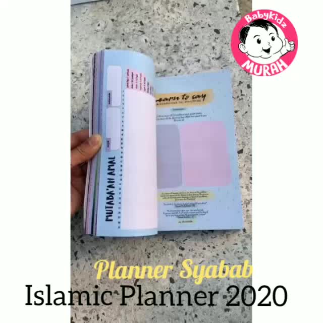 ISLAMIC PLANNER 2021 - Planner Syabab + Free Gift Financial Planner ...