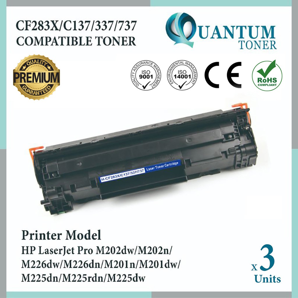 3x Canon 337 Cartridge 337 Compatible Toner MF210 MF211 MF212w MF215 ...