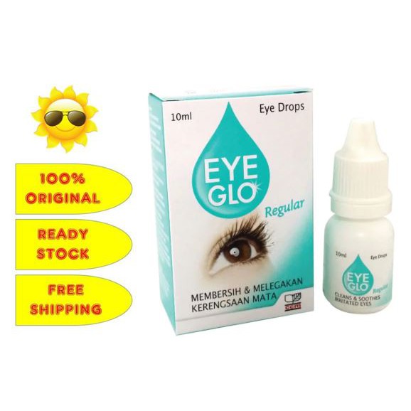 Eye Glo Regular Eye Drops 10ml | Shopee Malaysia