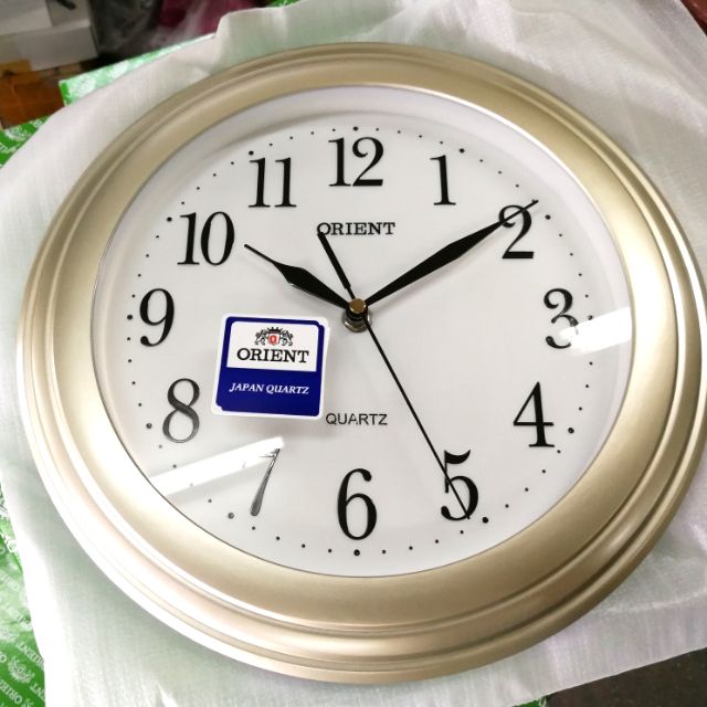 Original ORIENT OD237 Wall Clock. SKP 42800L QUARTZ Mechanism. | Shopee ...