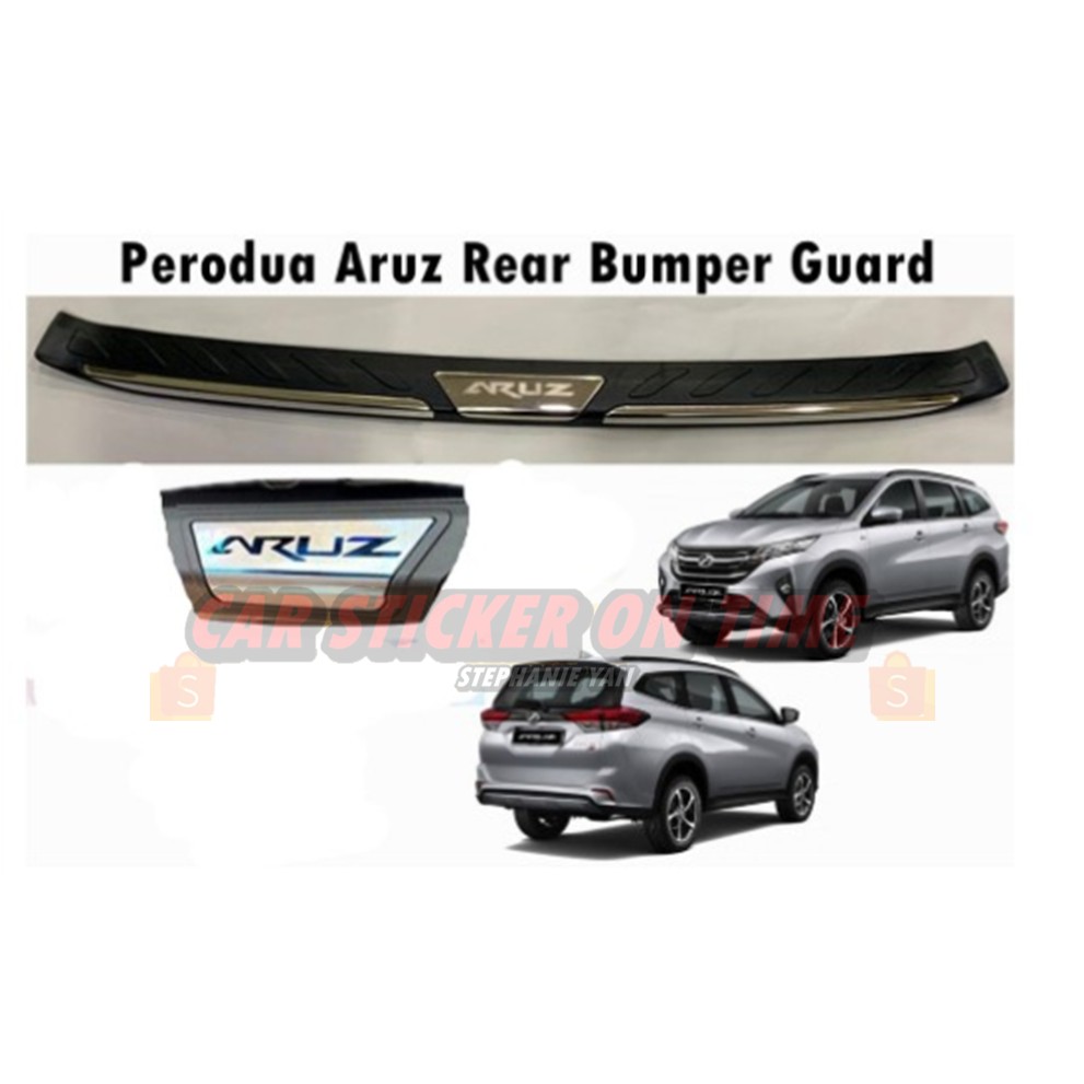 PERODUA ARUZ REAR BUMPER PROTECTOR | Shopee Malaysia
